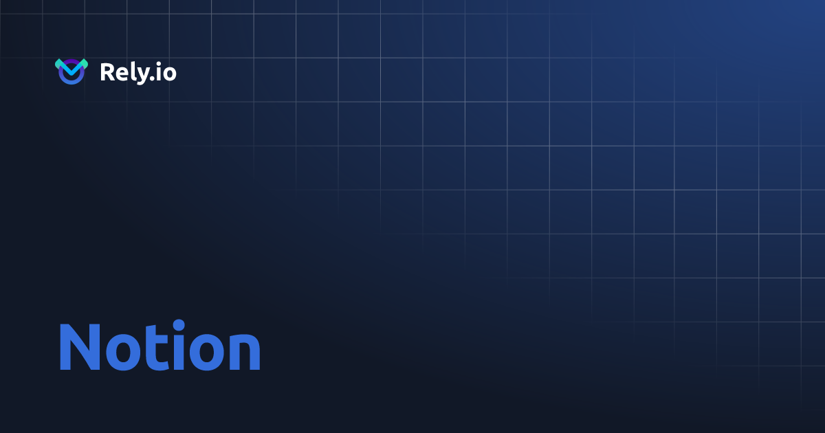Notion | Rely.io